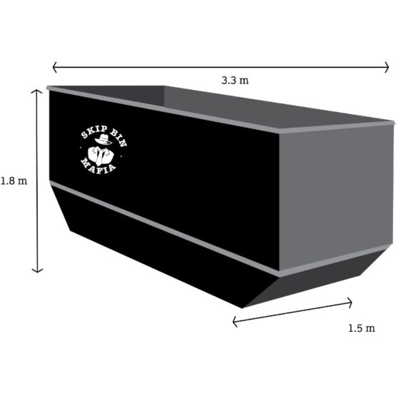General Waste 9 Metre Skip Bin - Skip Bin Mafia